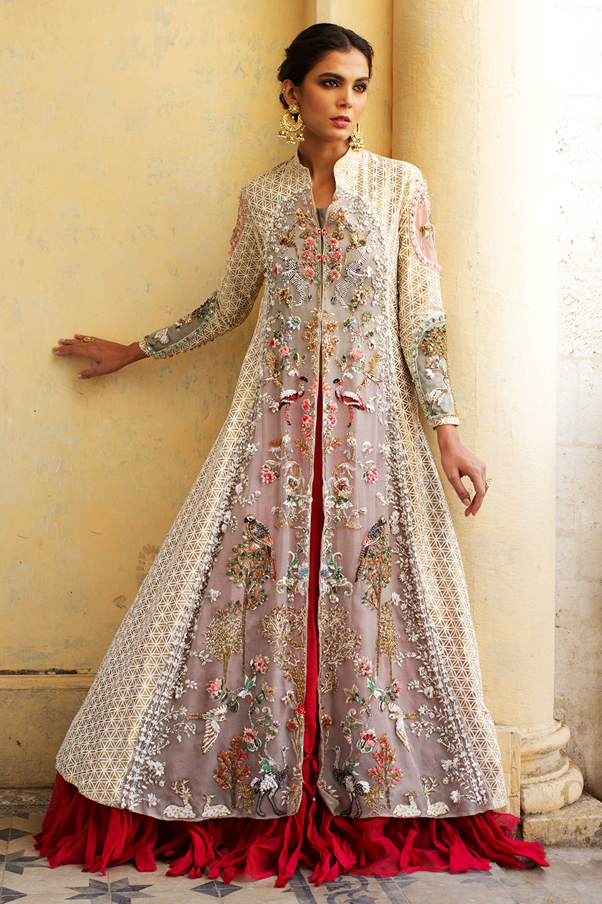 Oval Arch Forest Jacket – Nida Azwer Atelier