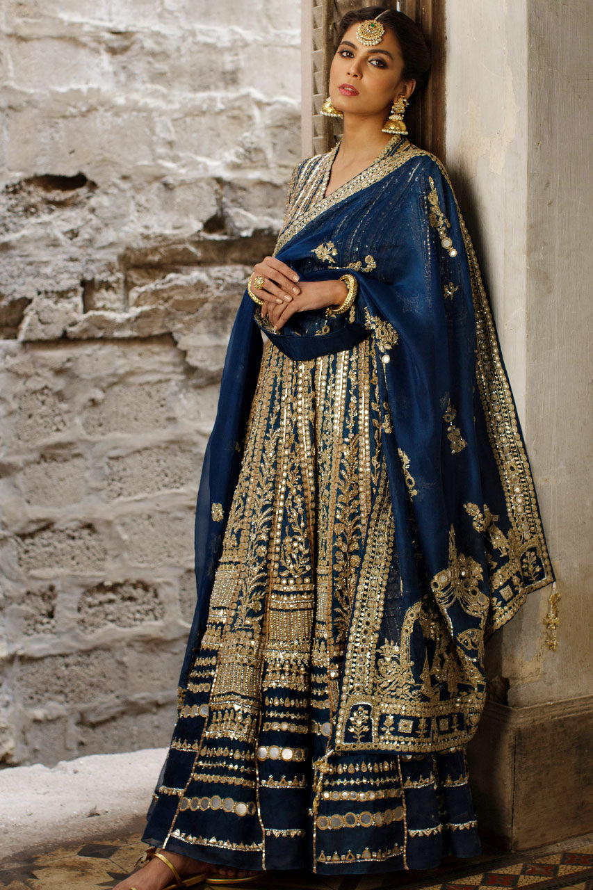 Teal Bridal – Nida Azwer Atelier