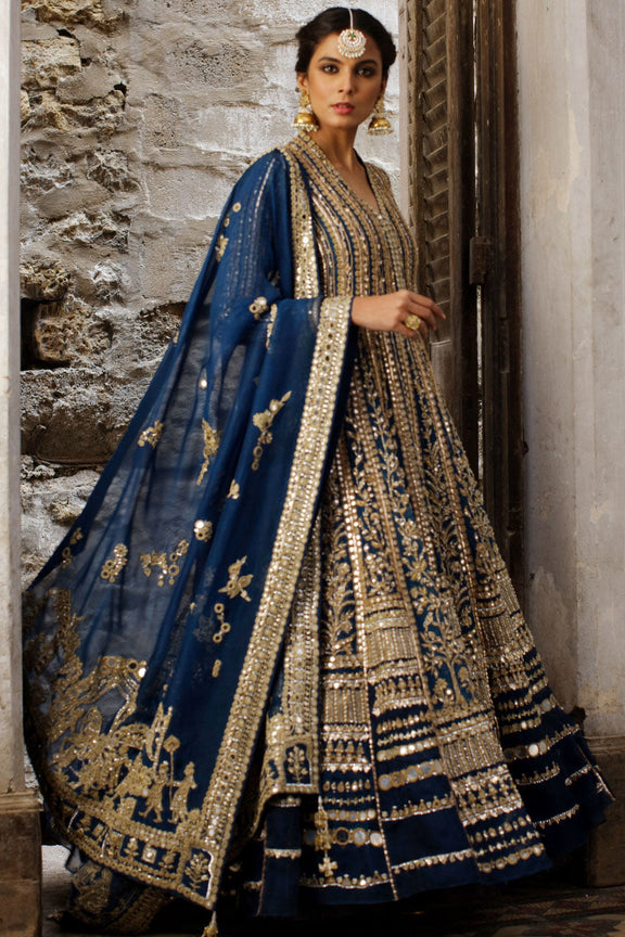 Teal Bridal – Nida Azwer Atelier